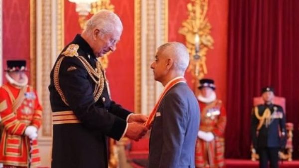 British-Pakistani Sadiq Khan becomes first London mayor to receive ...