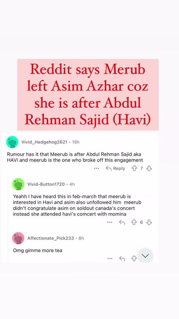 Is Abdul Rehman Sajid aka Havi behind Asim Azhar and Merub Ali’s breakup?