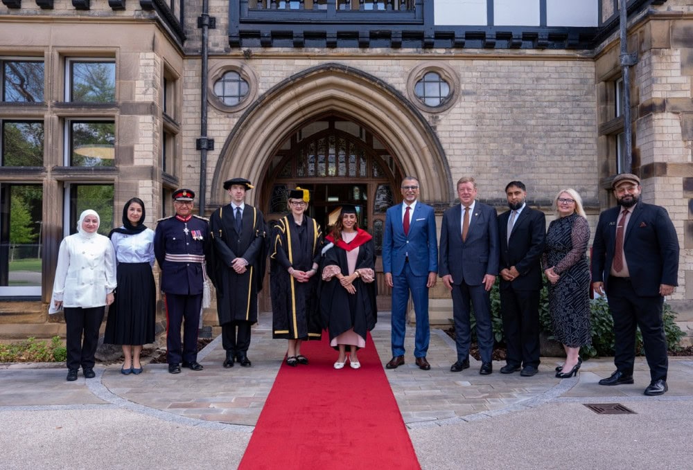 Sheikha Bodour Al Qasimi conferred University of Leicester’s first-ever ...