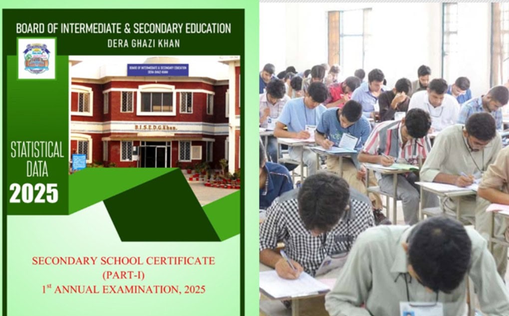 BISE DG Khan 9th Class Result Gazette 2025 Download PDF