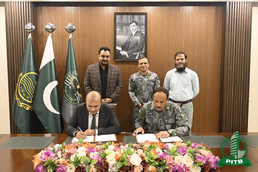 PITB and Punjab Counter Narcotics Force sign service level agreement to ...
