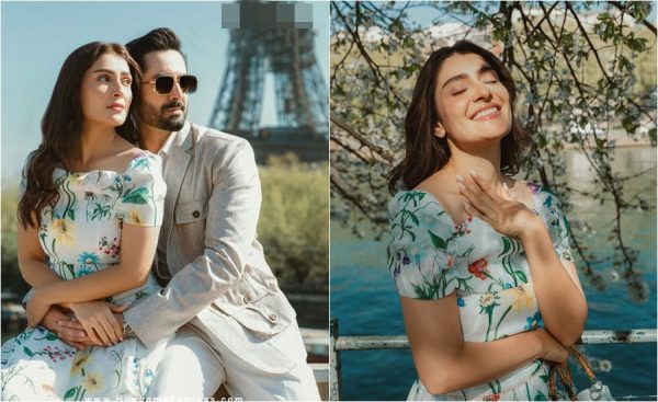 Star couple Ayeza Khan, Danish Taimoor redefine style on Paris Vacation