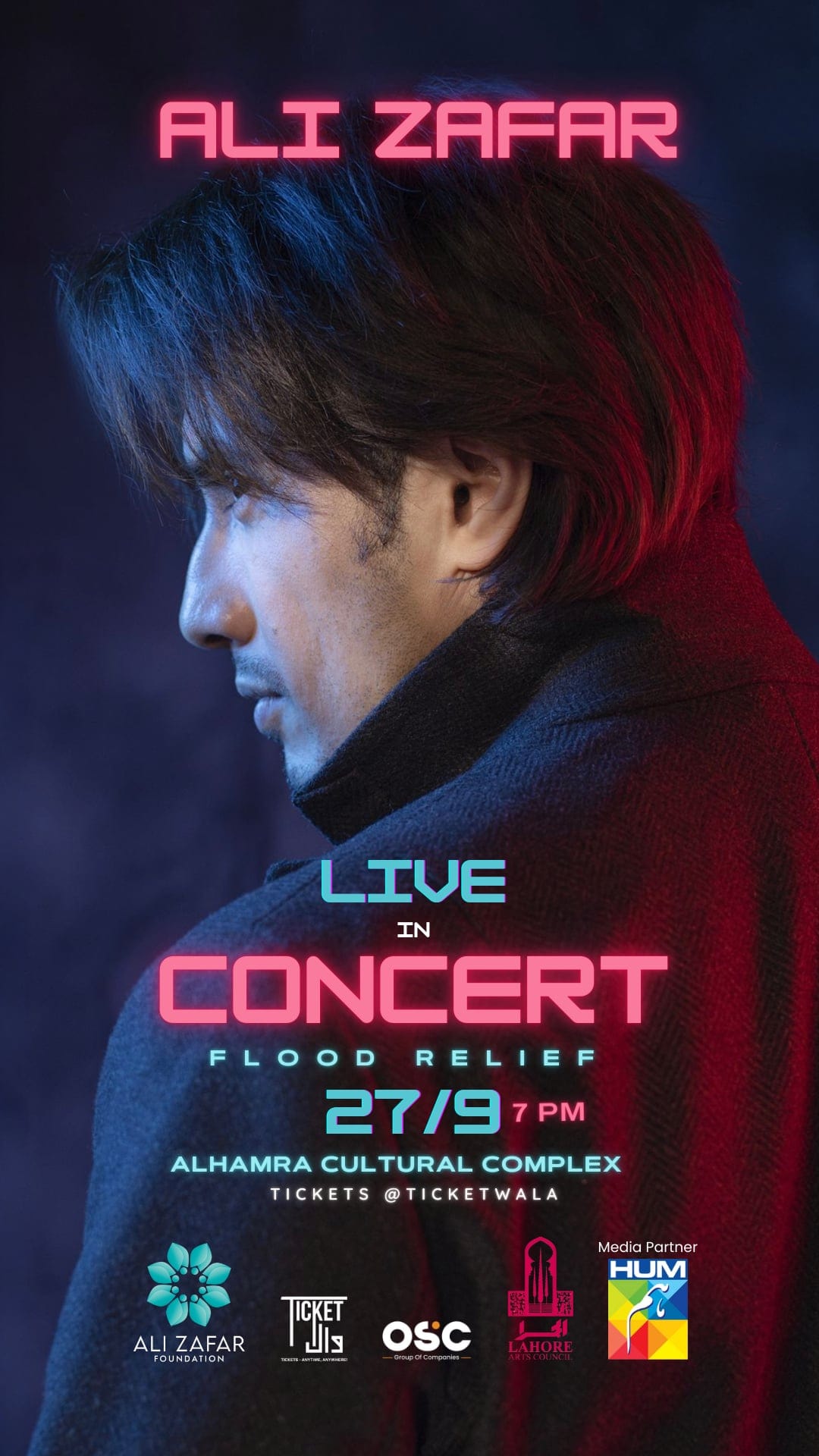 Ali Zafar announces special fundraising concert for flood victims