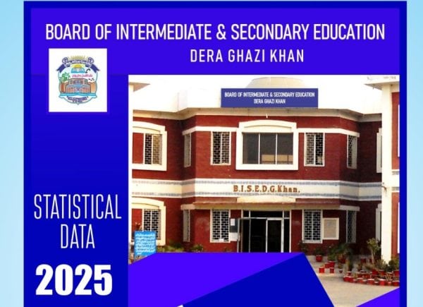 BISE D.G Khan Board Inter Part 2 Gazette 2025 PDF Download