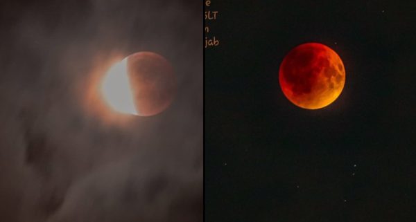 IN PICS: Blood Moon lights up Pakistani Skies during Lunar Eclipse
