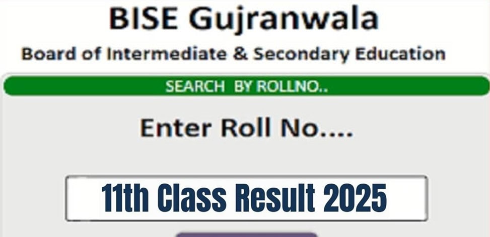 BISE Gujranwala Inter Part 1 Results 2025