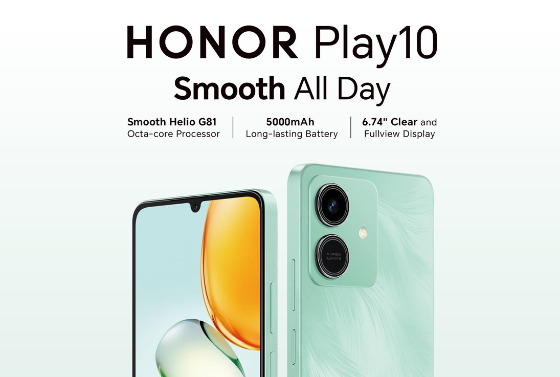 HONOR is launching the All-New HONOR Play 10