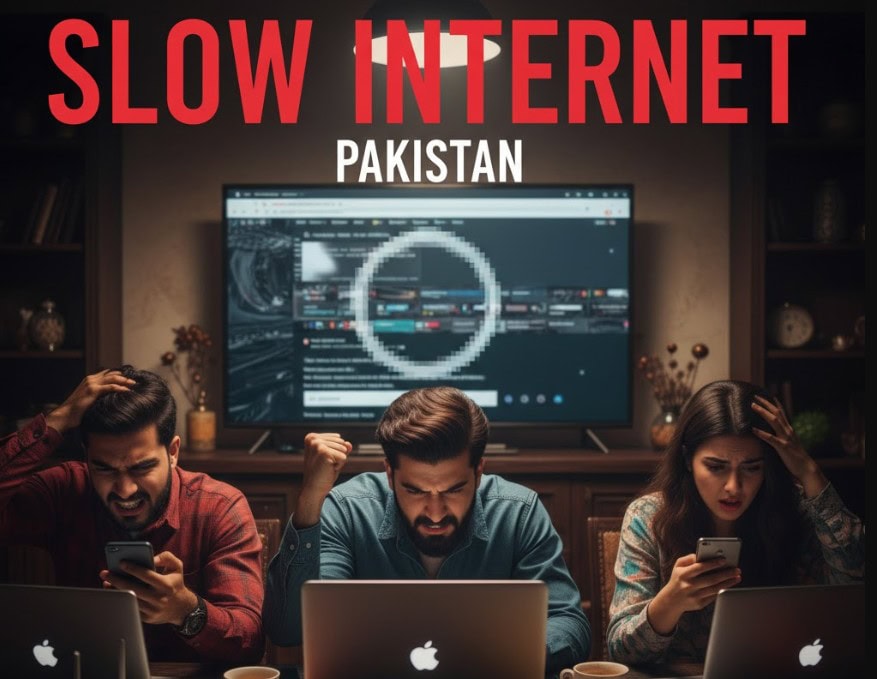 Why is Internet slow in Karachi and other parts of Pakistan?