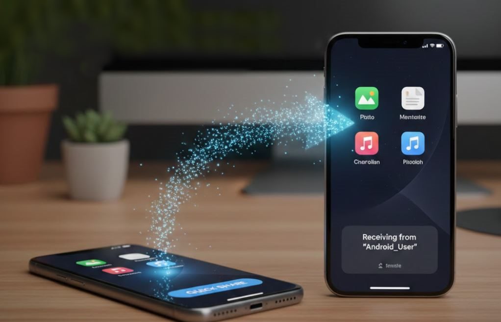 Here's how to send files directly to iPhones from Android Phones