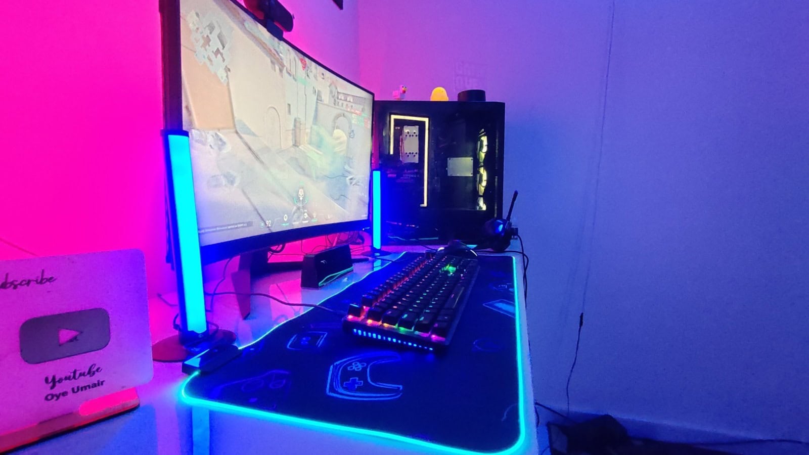 Karachi Video Game Streamer Levels up His Setup with Temu Finds