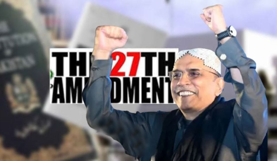 President Zardari Signs 27th Constitutional Amendment Bill into Law