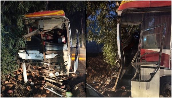 11 injured in University of Gujrat bus collision after driver dies of ...