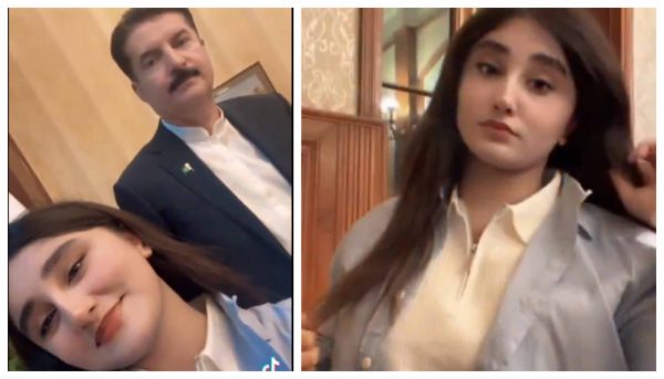 TikTok star Aila Malik’s video with KP Governor Kundi goes viral