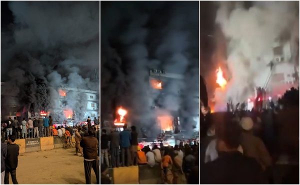 Karachi in Shock as massive Gul Plaza Fire leaves over dozen dead ...