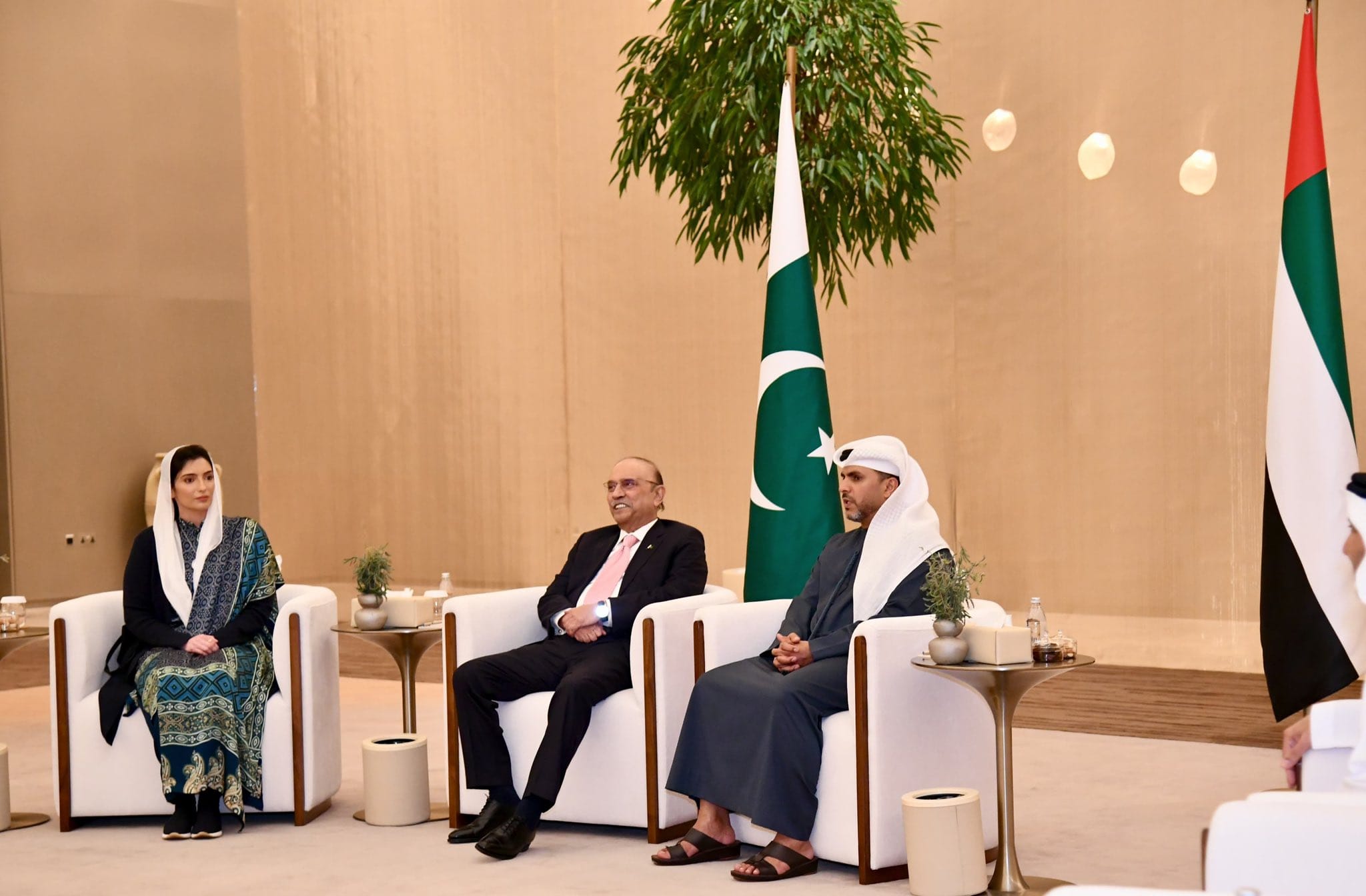 President Zardari in UAE for full-spectrum diplomacy to boost Pakistan ...