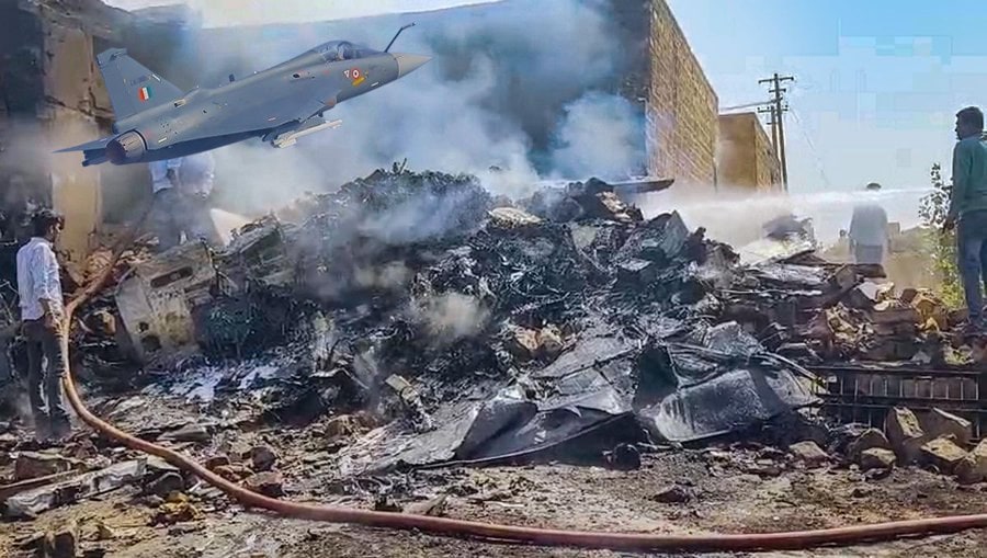 Third Tejas Crash shakes Indian Air Force amid 'Dawn of New Flying Coffin'