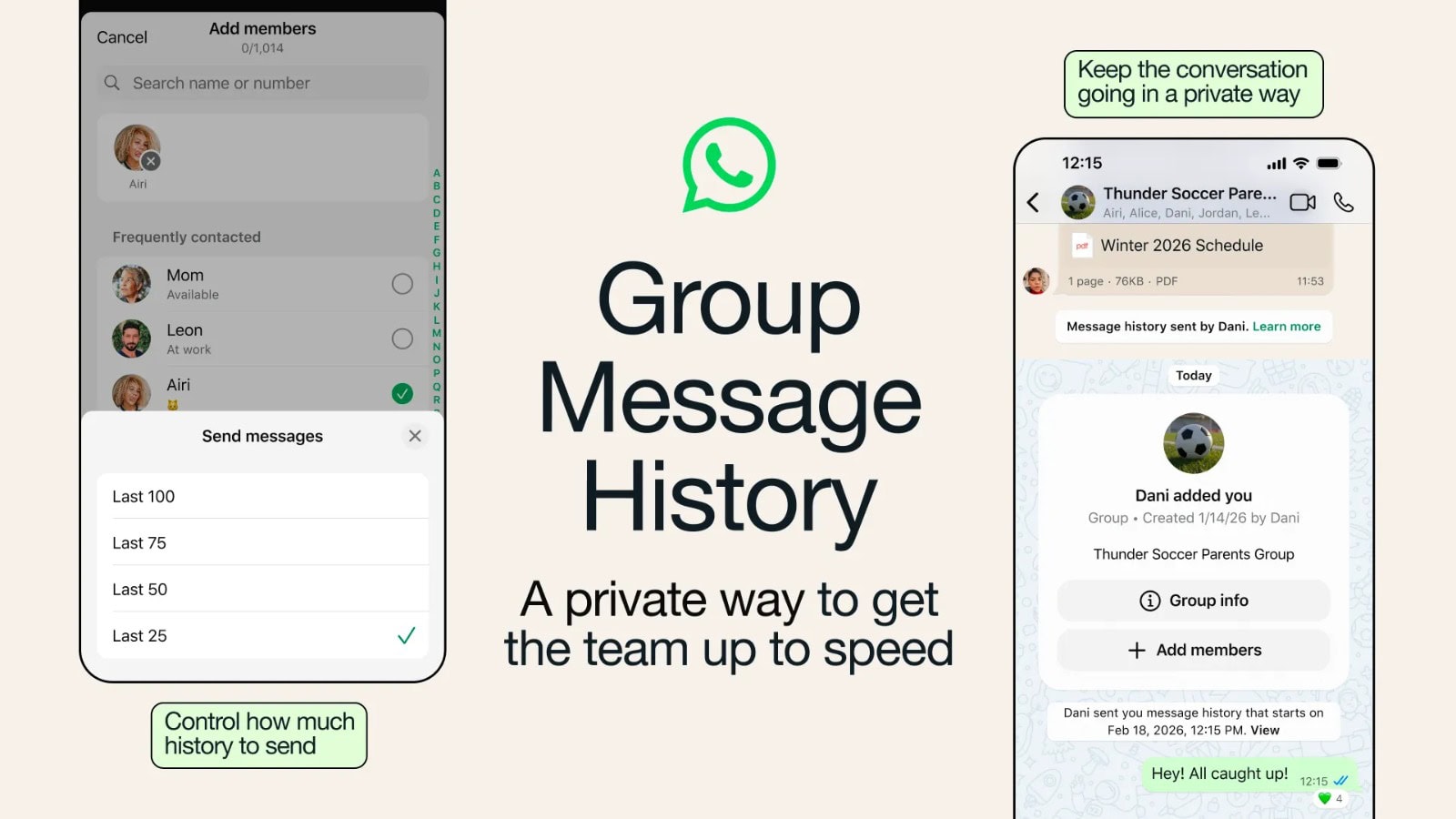 WhatsApp introduces new feature for group chats