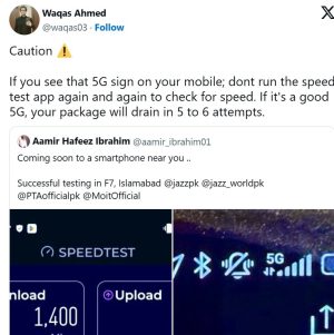 Alert! Repeated 5G speed tests may drain your mobile data package quickly