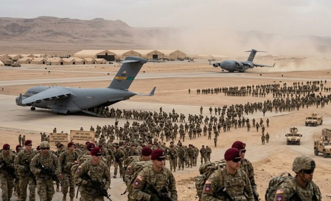 Thousands of US Elite Light Paratroopers Deployed in Middle East amid ...
