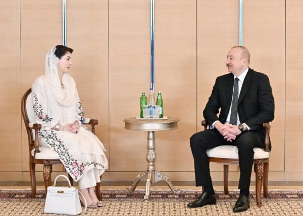 CM Maryam Nawaz calls on President Ilham Aliyev during Azerbaijan visit
