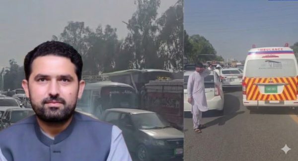 Islamabad Traffic paralyzed as CM Afridi’s convoy blocked near 26 ...